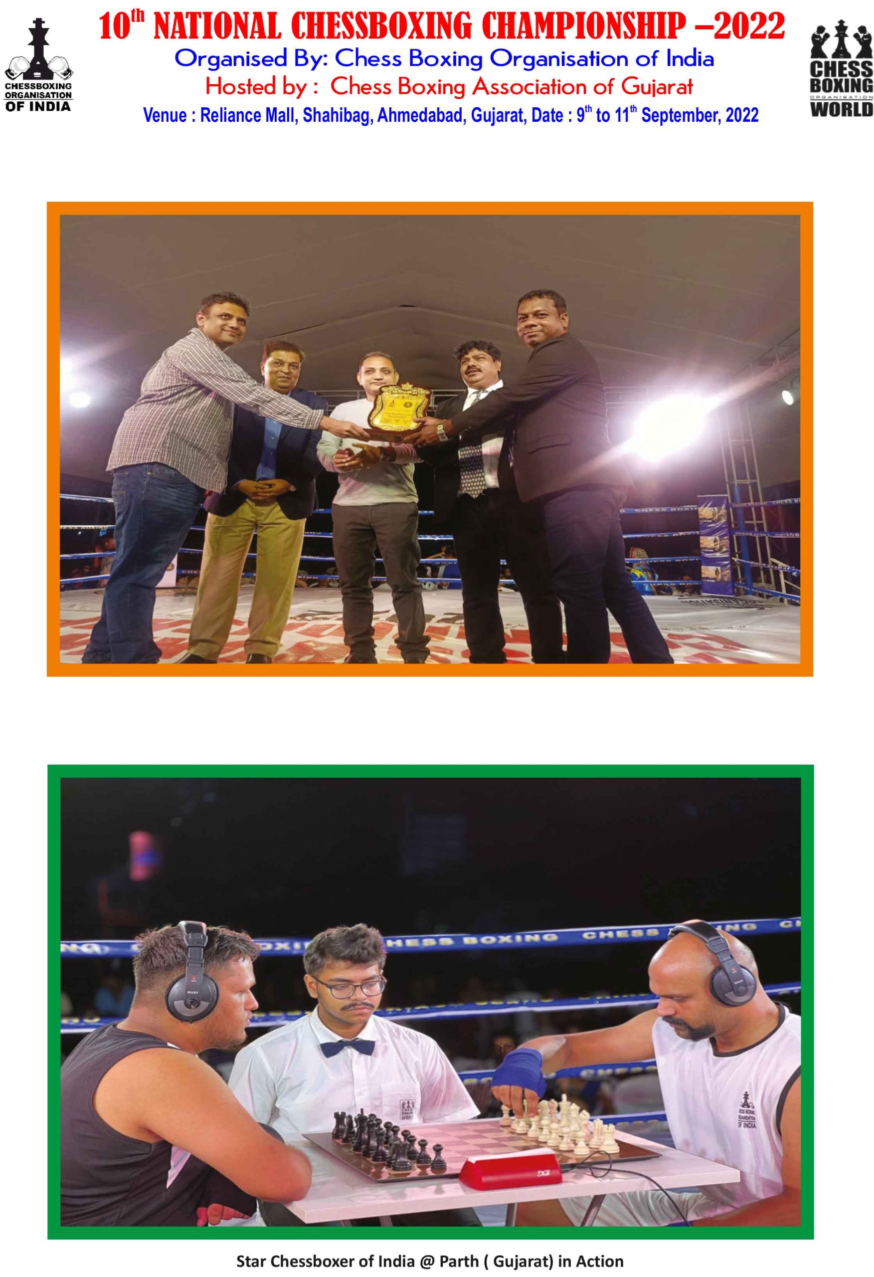 National – Chess Boxing Organisation of India