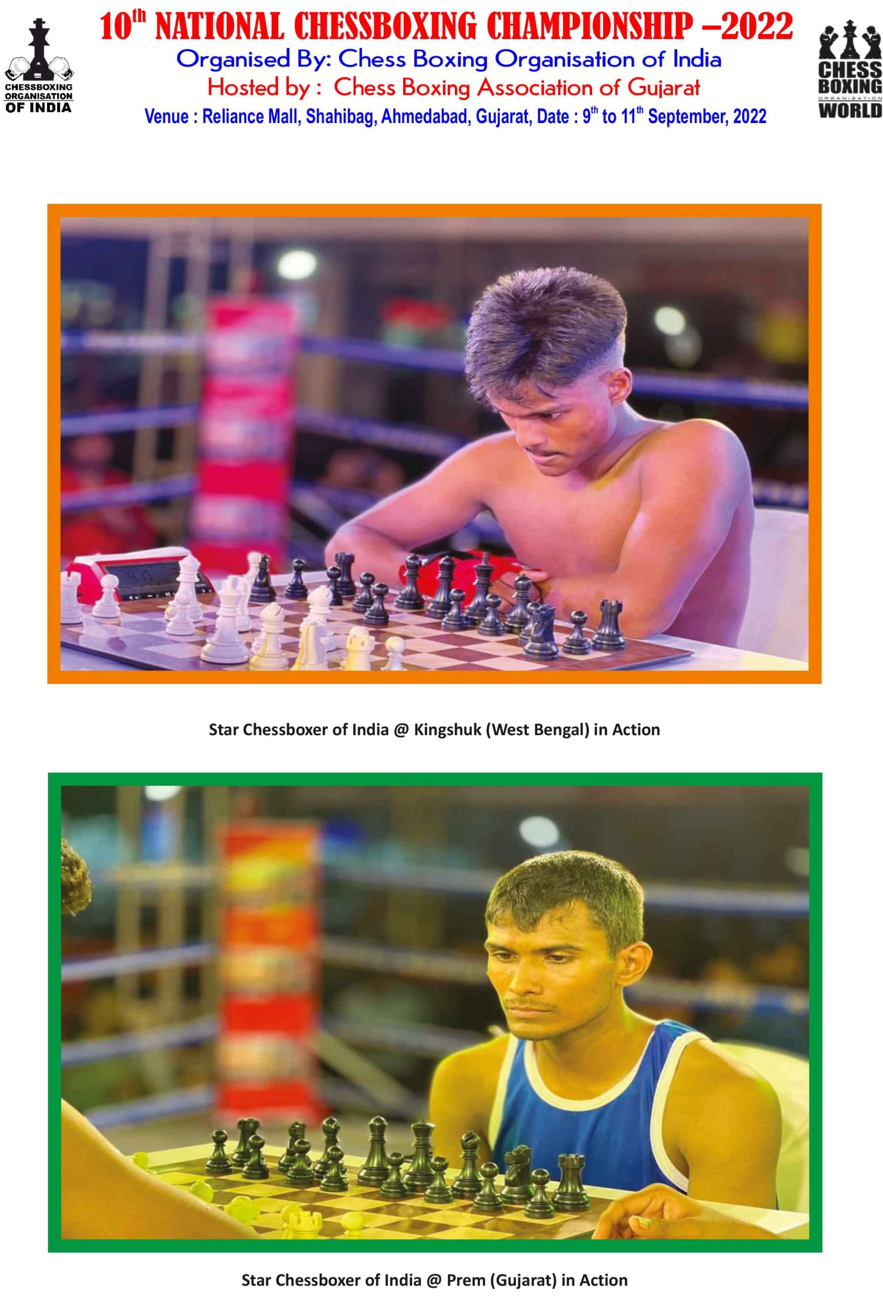 National – Chess Boxing Organisation of India