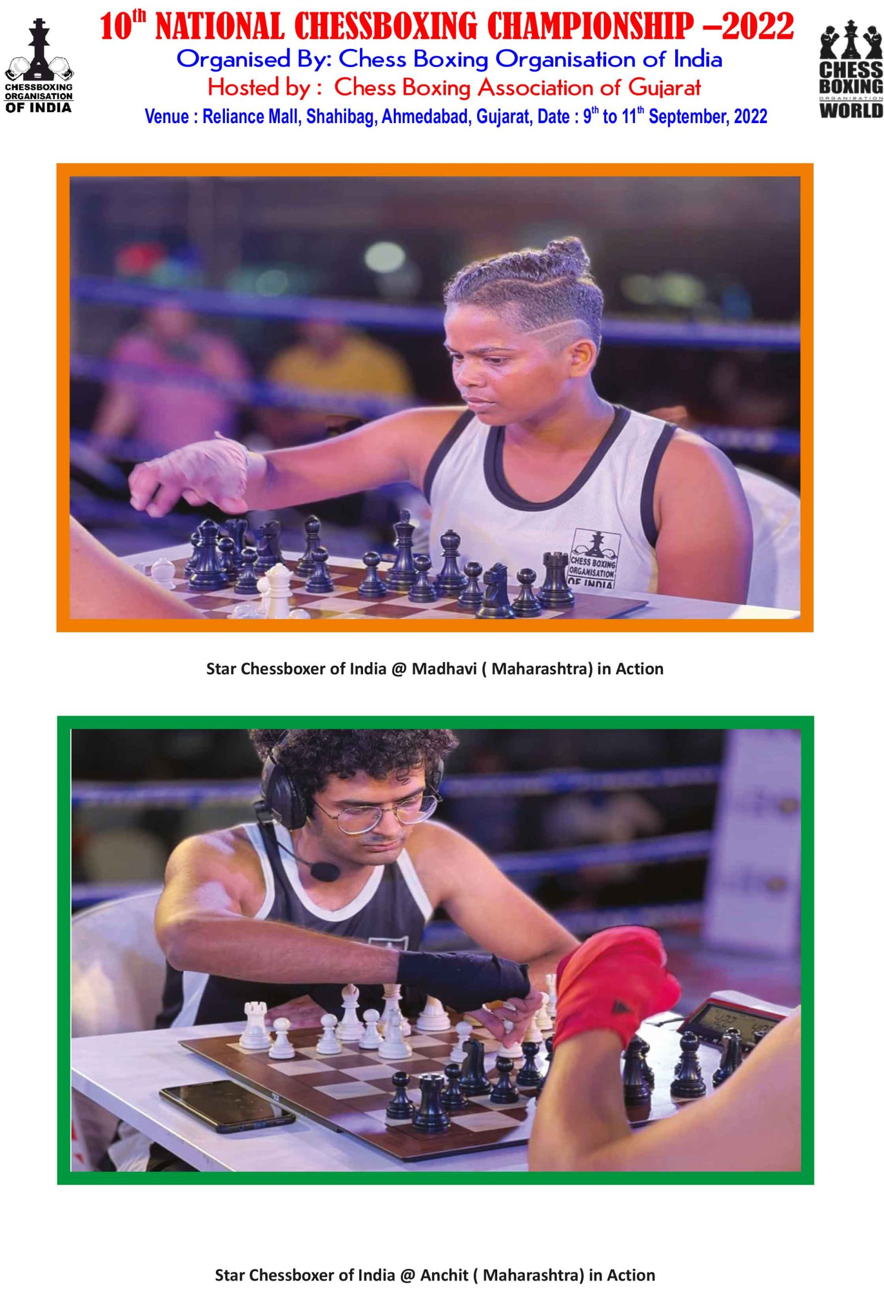National – Chess Boxing Organisation of India