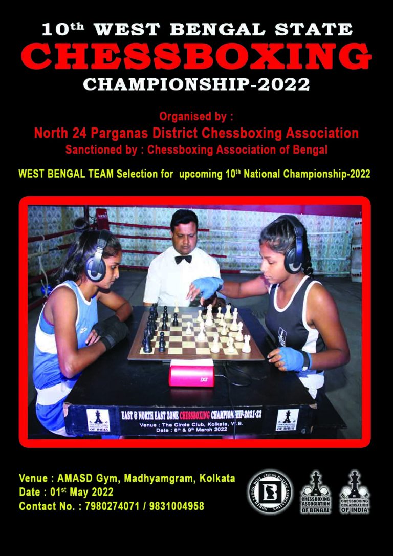 Past State Event – Chess Boxing Organisation of India